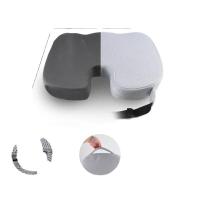 China Memory Foam Office Chair Seat Cushion with Adjustable Fixed Strap and 3D Mesh Cover for sale
