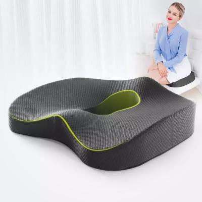 China memory foam seat cushion for office chair and wheelchair bamboo charcoal material for sale