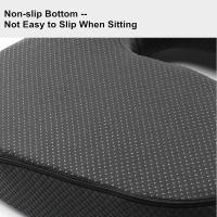 China memory foam seat cushion for office chair and wheelchair bamboo charcoal material for sale