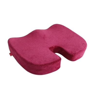 China Customized Color Coccyx Orthopedic Memory Foam Car Office Chair Seat Cushion for Comfort for sale