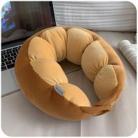 China Folding U-shaped Neck Pillow for Student Office Nap Travel PP Cotton Filling for sale