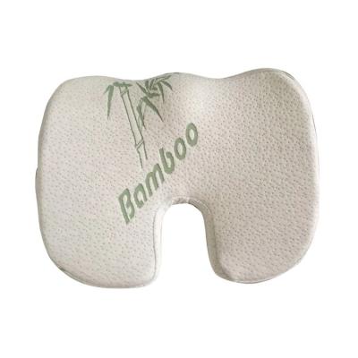 China Customized Logo Seat Cushion Memory Foam Contour Design for Office Chair and Car Seat for sale
