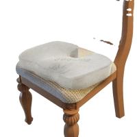 China Customized Logo Seat Cushion Memory Foam Contour Design for Office Chair and Car Seat for sale