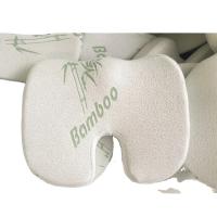 China Customized Logo Seat Cushion Memory Foam Contour Design for Office Chair and Car Seat for sale