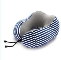 China Customized Own High Support Memory Foam Travel Pillow with Custom Logo Packaging for sale