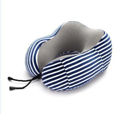 China Customized Own High Support Memory Foam Travel Pillow with Custom Logo Packaging for sale