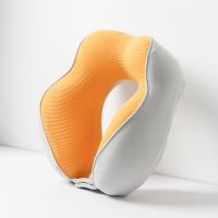 China Custom Logo Packaging U Shaped Neck Pillow with 100% Memory Foam Filling Material for sale