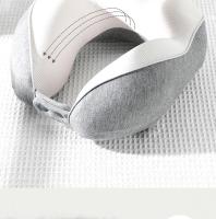 China Custom Logo Packaging U Shaped Neck Pillow with 100% Memory Foam Filling Material for sale