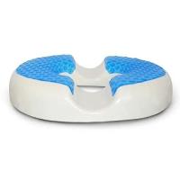 China Orthopedic Round Shape Cooling Gel Memory Foam Donut Seat Cushion with Coccyx Support for sale