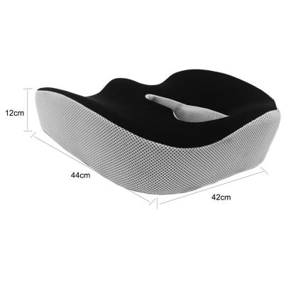 China BLK Memory Foam Coccyx Seat Cushion for Sciatica Relief and Hemorrhoids Prevention for sale