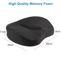 China Jourm-2031 Memory Foam Back Cushion for Caudal Spine Protection and Hemorrhoid Relief for sale
