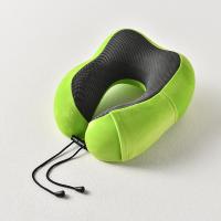 China Travel Nap Sitting Sleeping U Shaped Neck Pillow with Memory Foam and Custom Logo for sale
