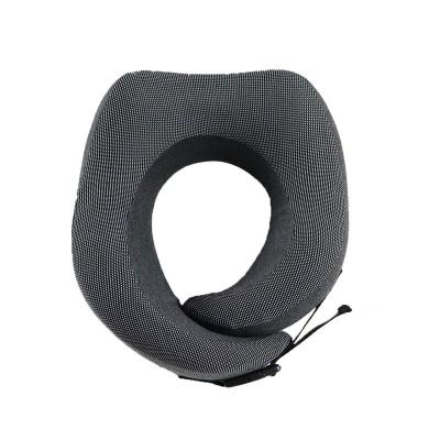 China Portable U Shape Memory Foam Travel Neck Pillow Set for Nursing Neck Pain Relief for sale