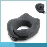 China Portable U Shape Memory Foam Travel Neck Pillow Set for Nursing Neck Pain Relief for sale
