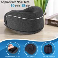 China High Support Memory Foam Travel Pillow with Portable Design and Custom Logo Packaging for sale
