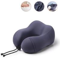 China Healthy Memory Nursing Foam Pillow 2023 Portable U-shaped Neck Pillow with Phone Cover for sale