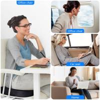 China Anti Hemorrhoids Memory Foam Seat Cushion for Office Customized Comfort Technology for sale