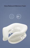 China U-shaped Memory Foam Travel Pillow Breathable Neck Support Cushion for Sprains Neck Pain for sale