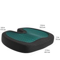 China Comfortable Office Chair Pad with Memory Foam Coccyx Cushion 530G/900G Filling for sale