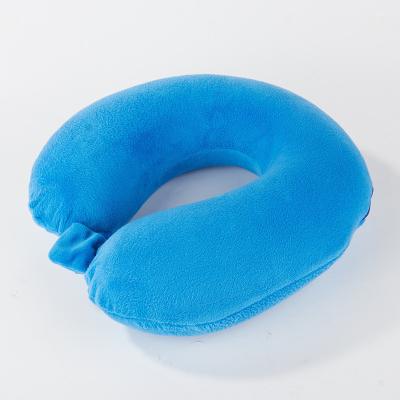 China Hotsale Memory Foam U-shaped Travel Pillow for Neck Support and Sprains Pain Relief for sale
