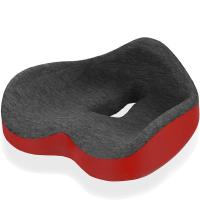 China Yes Customized Memory Foam Seat Cushion Ergonomic Office Chair Pad for Hip Pain Relief for sale