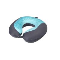 China Experience Comfort on the Go with Bravo Airplane Neck Support Pillow Cool Gel Memory Foam Travel Neck Pillow for sale