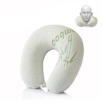 China Hotsale Portable U-shaped Memory Foam Airline Pillow for Office Lunch 30*30*10cm 0.5kg for sale