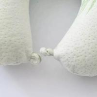 China Hotsale Portable U-shaped Memory Foam Airline Pillow for Office Lunch 30*30*10cm 0.5kg for sale