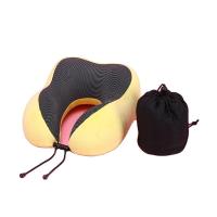 China Portable Memory Foam Travel Pillow Machine Washable Ideal for Airplane Car and Home for sale