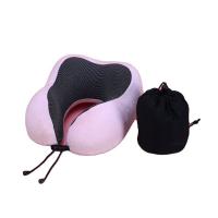 China Portable Memory Foam Travel Pillow Machine Washable Ideal for Airplane Car and Home for sale