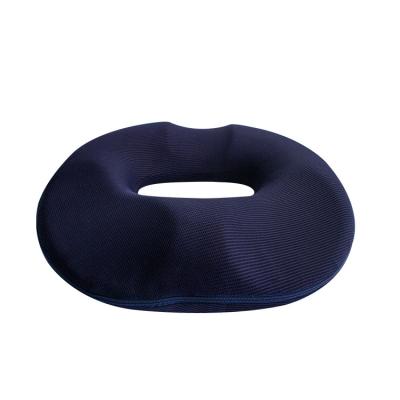 China Slow Rebounding Ring Medical Coccyx Orthopedic Memory Foam Donut Shaped Pillow Seat Cushion for sale
