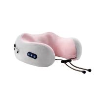China 5V Neck Massager Pillow Memory Foam Travel Neck Support Heat Pillow for Traveling for sale