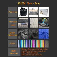China Office or Car Comfort Ergonomic Orthopedic Coccyx Memory Foam Seat Cushion Custom Logo for sale