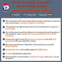 China Office or Car Comfort Ergonomic Orthopedic Coccyx Memory Foam Seat Cushion Custom Logo for sale