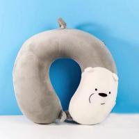 China Customized Knitted U-Shape Baby Neck Support Travel Pillow for Comfortable Air Travel for sale