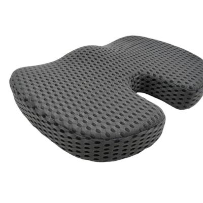China Non-Slip Cover Memory Foam Office Chair Cushion with Wedge Shape and Lumbar Support for sale
