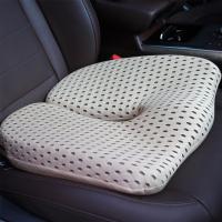 China Non-Slip Cover Memory Foam Office Chair Cushion with Wedge Shape and Lumbar Support for sale