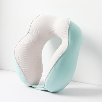 China Memory Foam U-shaped Travel Pillow Portable Office Lunch Pillow Neck Support Cushion for sale
