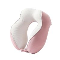 China Memory Foam U-shaped Travel Pillow Portable Office Lunch Pillow Neck Support Cushion for sale