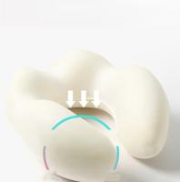 China Memory Foam U-shaped Travel Pillow Portable Office Lunch Pillow Neck Support Cushion for sale