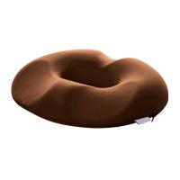 China Printed Coccyx Ergonomic Memory Foam Chair Seat Cushion for Improved Blood Circulation for sale