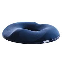China Printed Coccyx Ergonomic Memory Foam Chair Seat Cushion for Improved Blood Circulation for sale