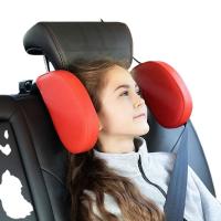 China 28*22*13*4cm Car Headrest Pillow for Kids Yes Customized Rear Seat Passengers Support for sale