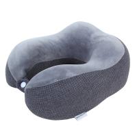 China 100% Polyester Fiber Filling U-Shaped Memory Foam Slow Rebound Neck Pillow for Travel for sale