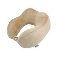 China 100% Polyester Fiber Filling U-Shaped Memory Foam Slow Rebound Neck Pillow for Travel for sale