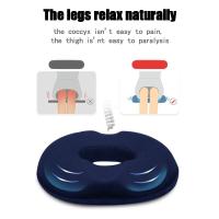 China Comfortable Soft Memory Foam Seat Cushion for Hemorrhoid and Tailbone Relief in House for sale