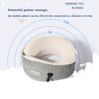 China Bravo U Shape Bluetooth Music Neck Pillow for Car Neck Rest Pillow 23*21*11cm Features for sale
