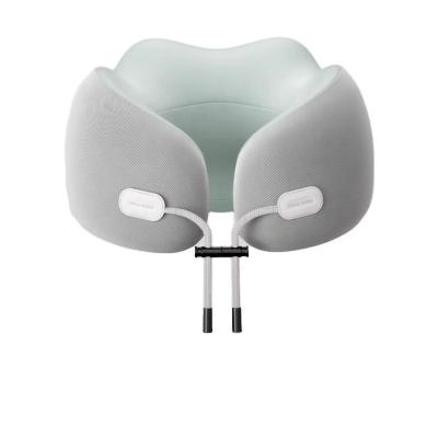 China Polyester/Cotton Memory Foam U-Shape Neck Pillow for Head and Neck Support on Plane for sale