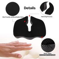 China Customized Color Bus Driver Seat Cushion for Long-Haul Driving Xtreme Comforts Coccyx for sale