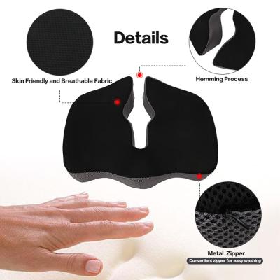 China Customized Color Bus Driver Seat Cushion for Long-Haul Driving Xtreme Comforts Coccyx for sale
